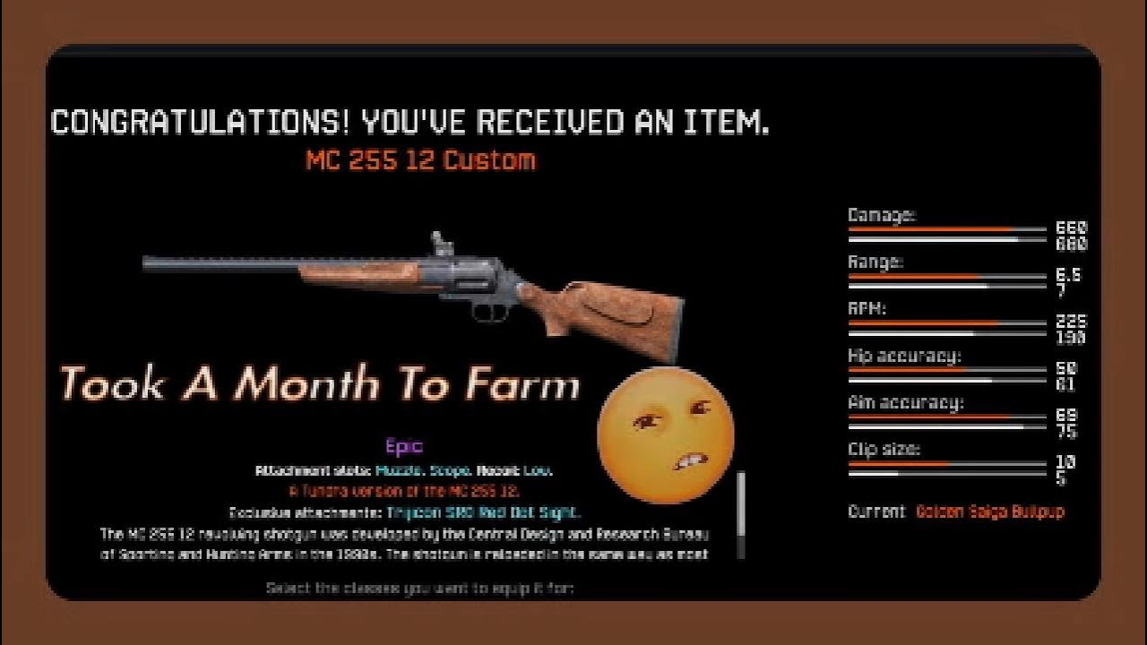 Battle Pass - MC 255 12 Custom Gunplay - YouTube