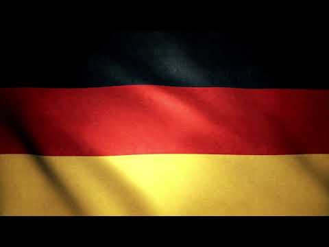 [10 Hours] German Flag Waving - Video & Audio - Waving Flags