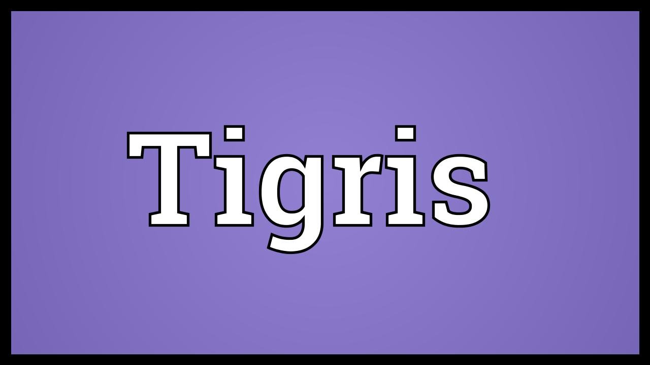 Tigris Meaning - YouTube