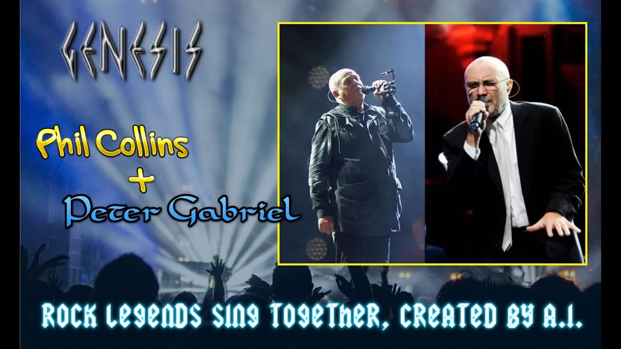 One Smile at a Time - PHIL COLLINS & PETER GABRIEL Sing Duet using AI ...