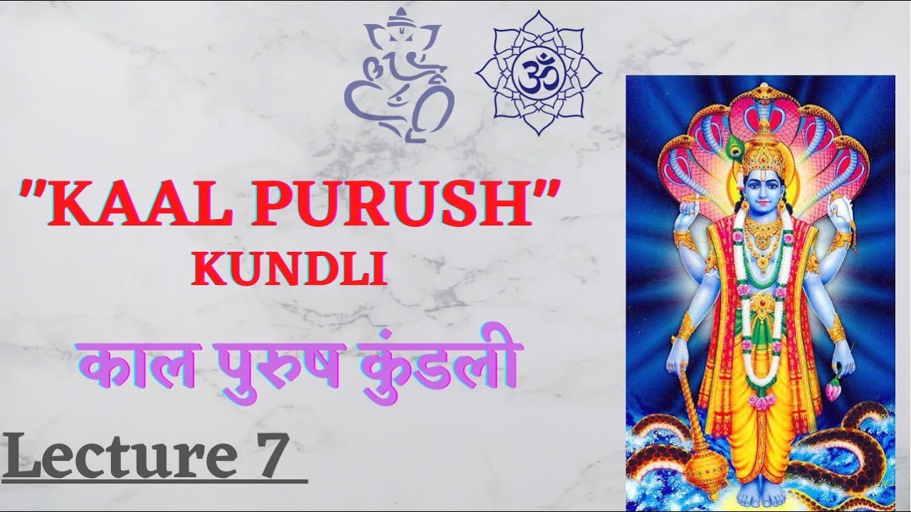 Kaalpurush Kundli in Vedic Astrology. Horoscope of Lord Vishnu ...