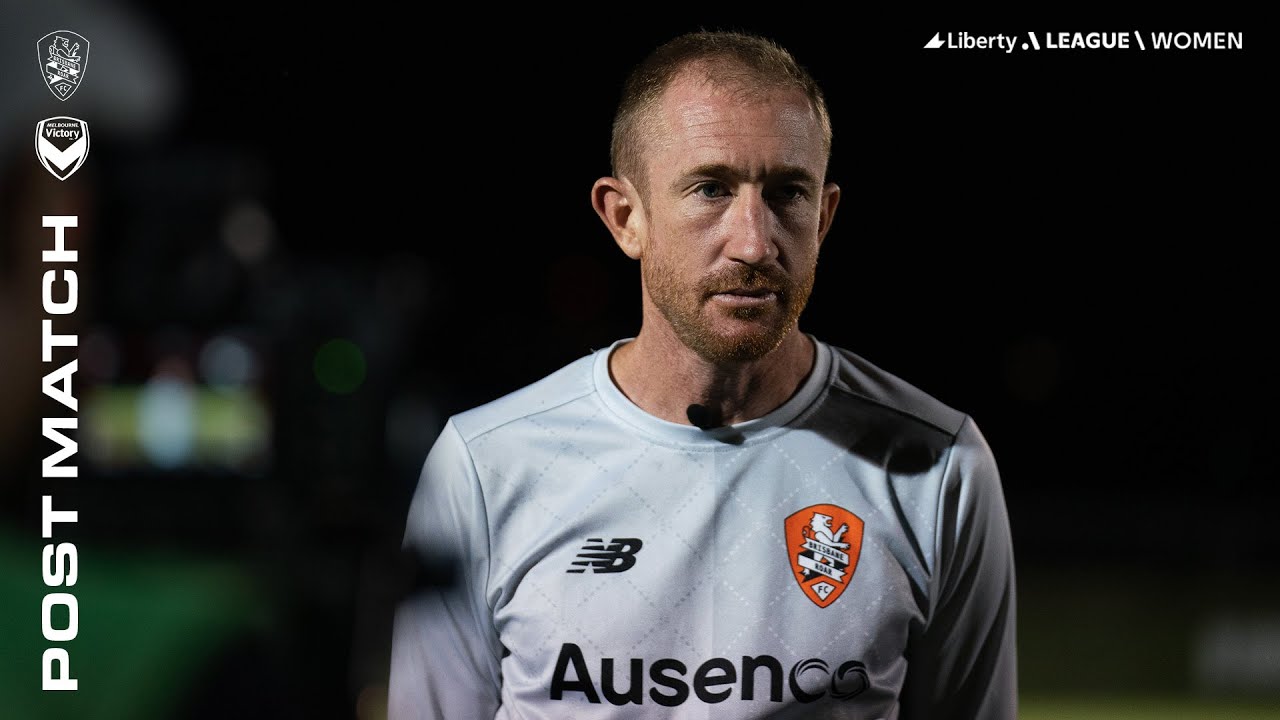 Alex Smith | Post Match | Brisbane Roar v Melbourne Victory | Liberty A ...
