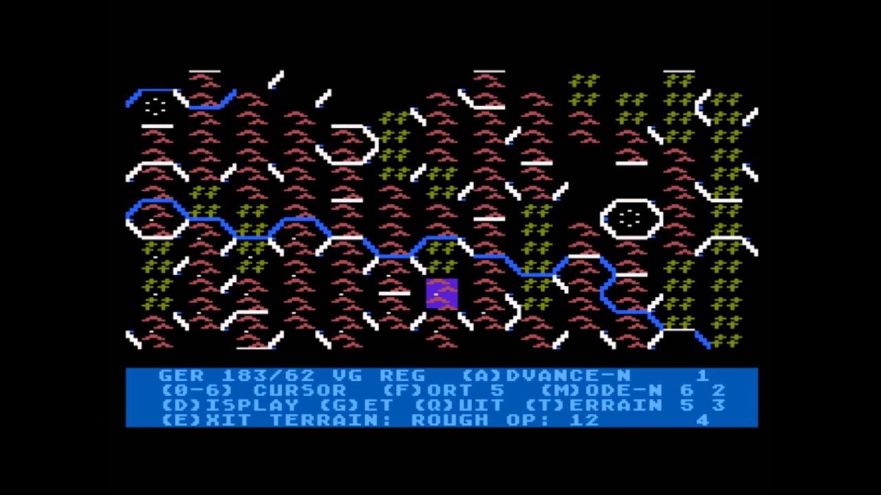 Breakthrough in the Ardennes for the Atari 8-bit family - YouTube
