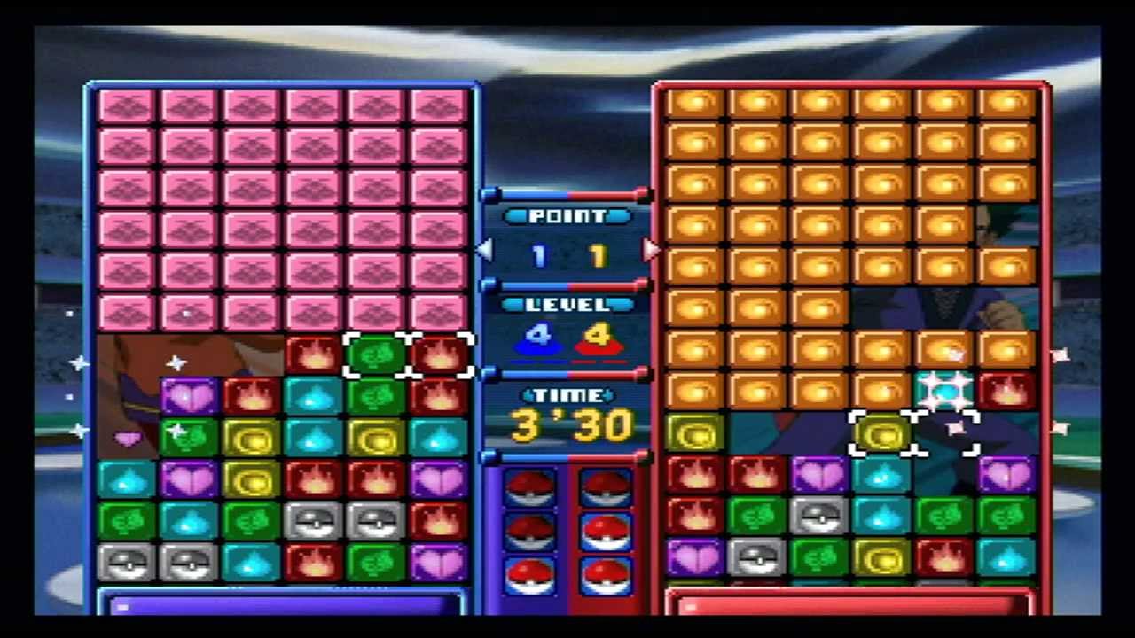 Pokemon Puzzle League: Blaine vs. Koga 3/3 - YouTube