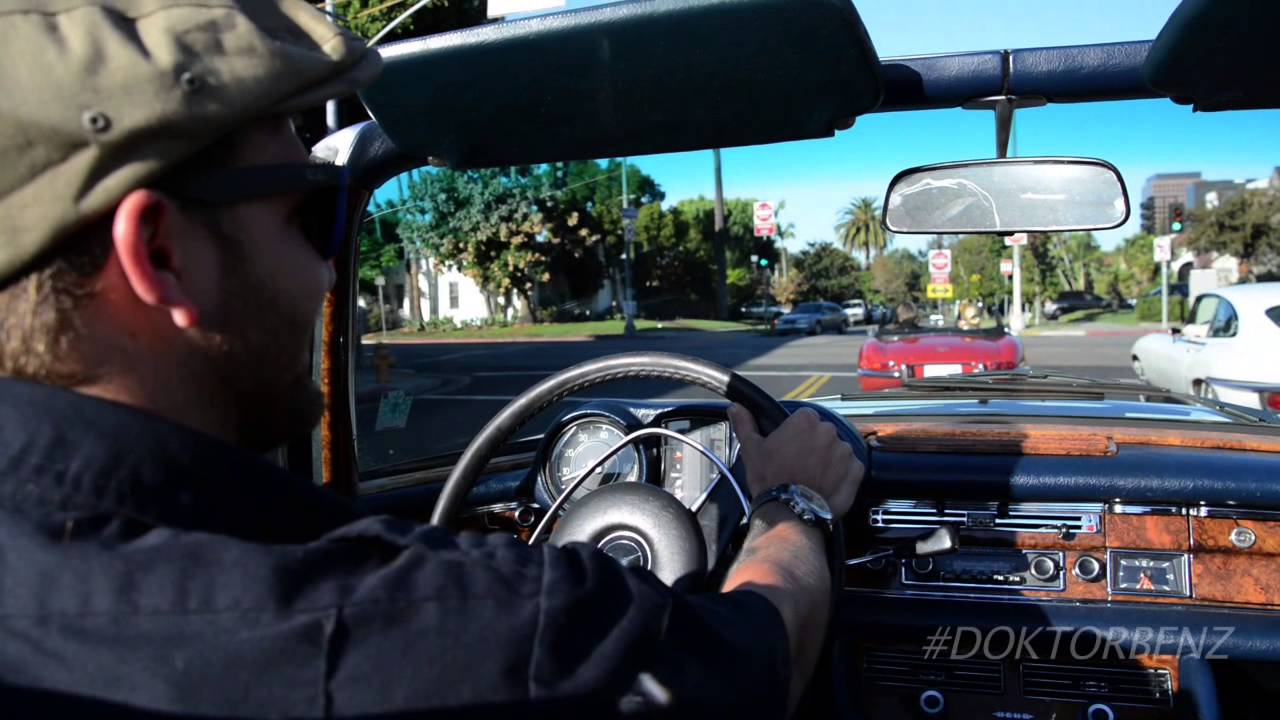 1971 Mercedes-Benz 280SE 3.5 - LA Road Rally Lineup - YouTube