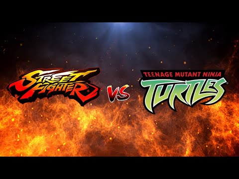TMNT Turtles In Time Neon Night Riders Street Fighter-style Remix ...