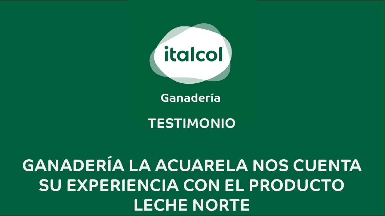 TESTIMONIO - Ganadería la Acuarela nos cuenta su experiencia con el ...