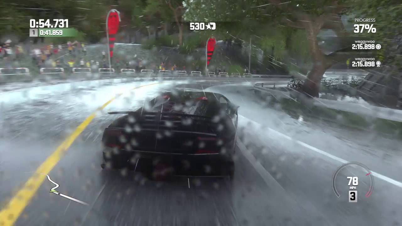 DRIVECLUB™_ New World Record (Heavy Rain) - Sesto Elemento / Goshi ...