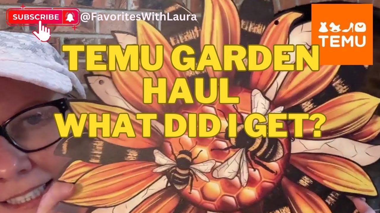 @TEMU GARDEN HAUL: WHAT DID I GET? - YouTube