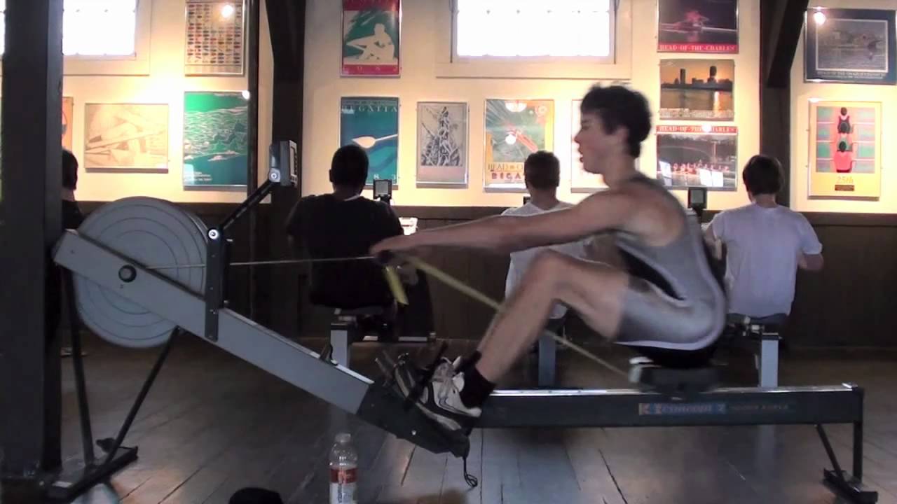 Drill: Erging w/Strap II - YouTube