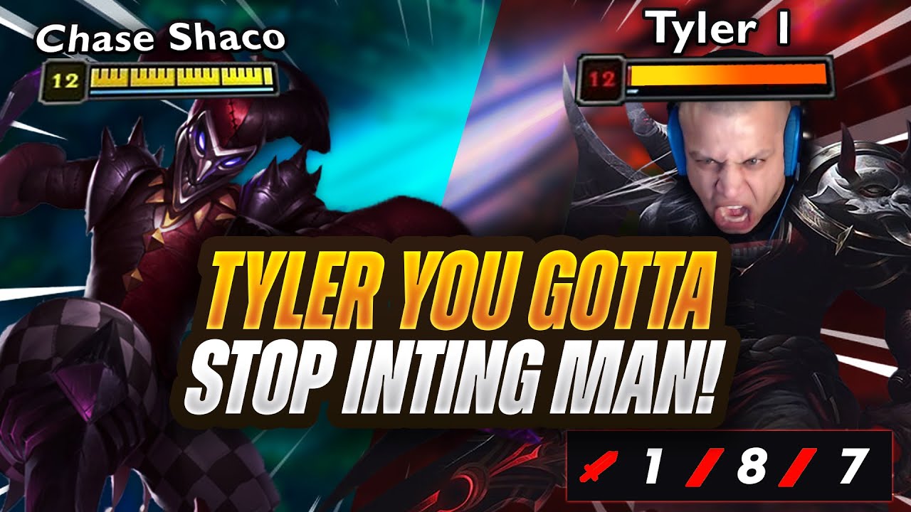 RANK 1 SHACO NA MEETS TYLER1'S AATROX SUPPORT!? | NA CHALLENGER SOLO ...