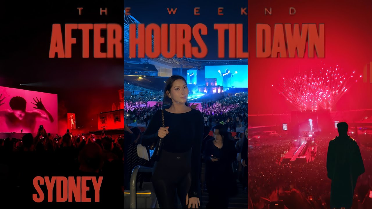 THE WEEKND IN SYDNEY! (date, watch concert w us) XO - YouTube