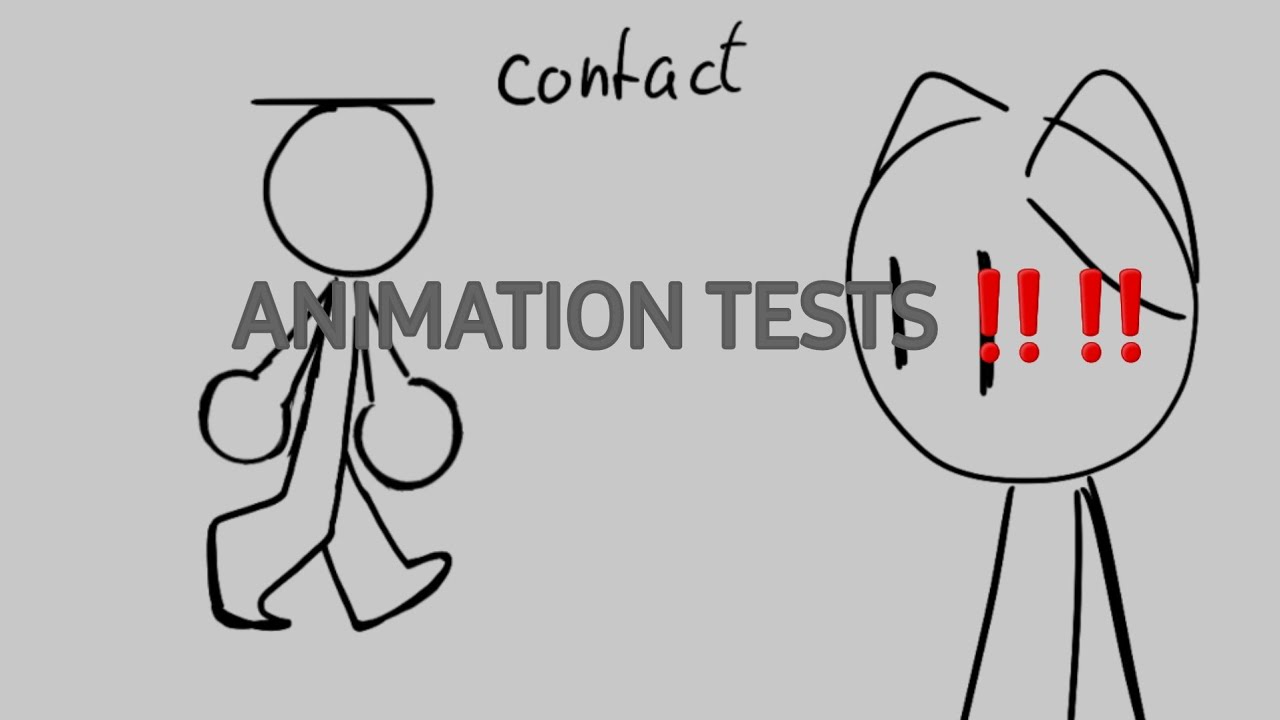 A bunch of animation tests lol - YouTube