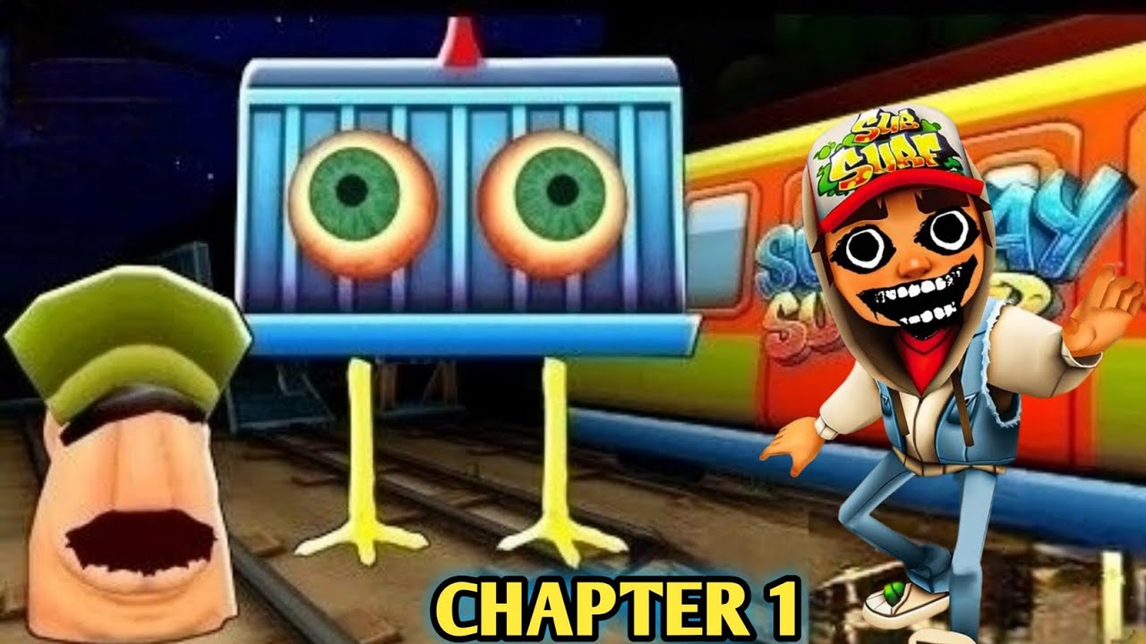 I SURVIVED FROM SUBWAY - SUBWAY HORROR: CHAPTER 1 GAMEPLAY #1 | CYBER ...