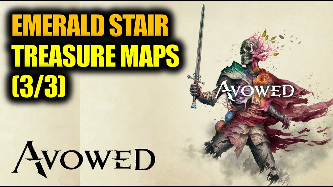 Emerald Stair: All Treasure Maps | Avowed - YouTube