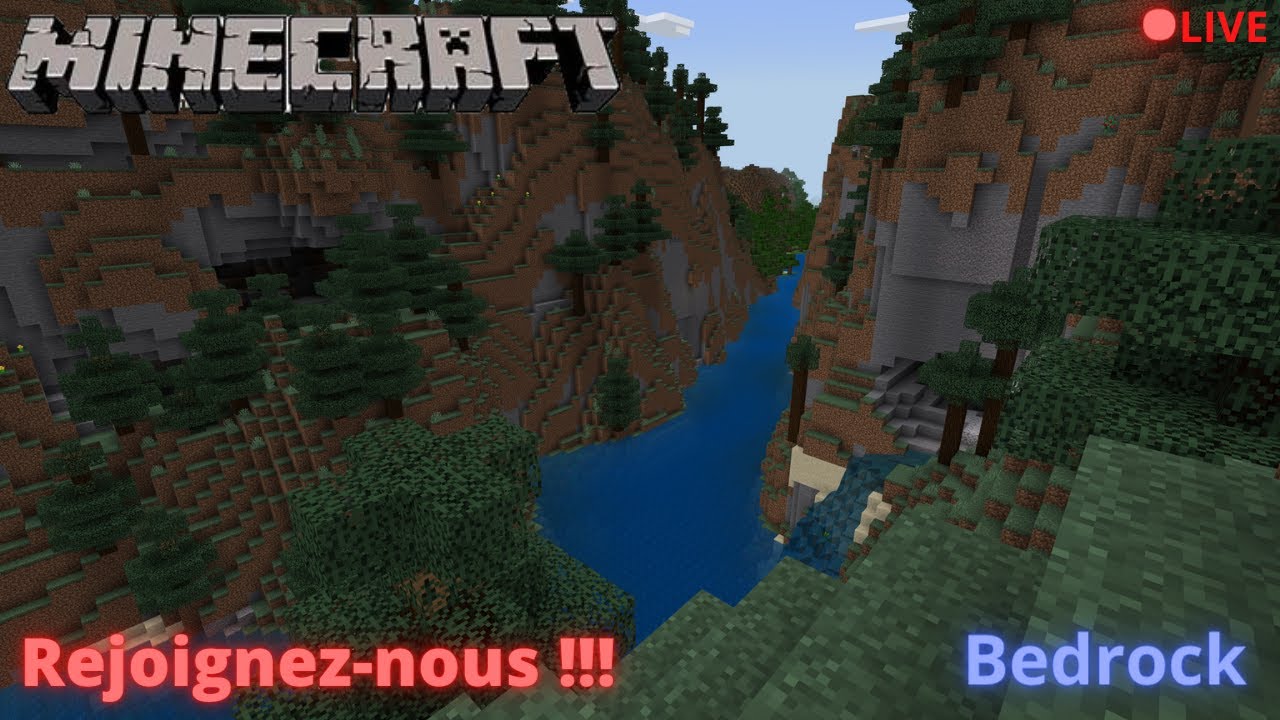 🔴LIVE [FR] / FACE CAM / Minecraft / Bedrock / Chill !!! / venez ...