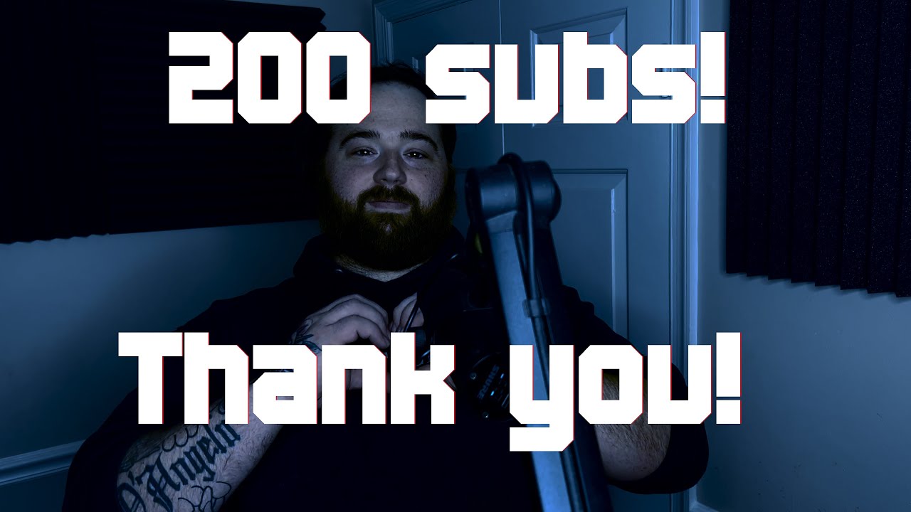 200 SUBS!?!? THANK YOU! NEW INTRO/OUTRO and UPDATES! - YouTube