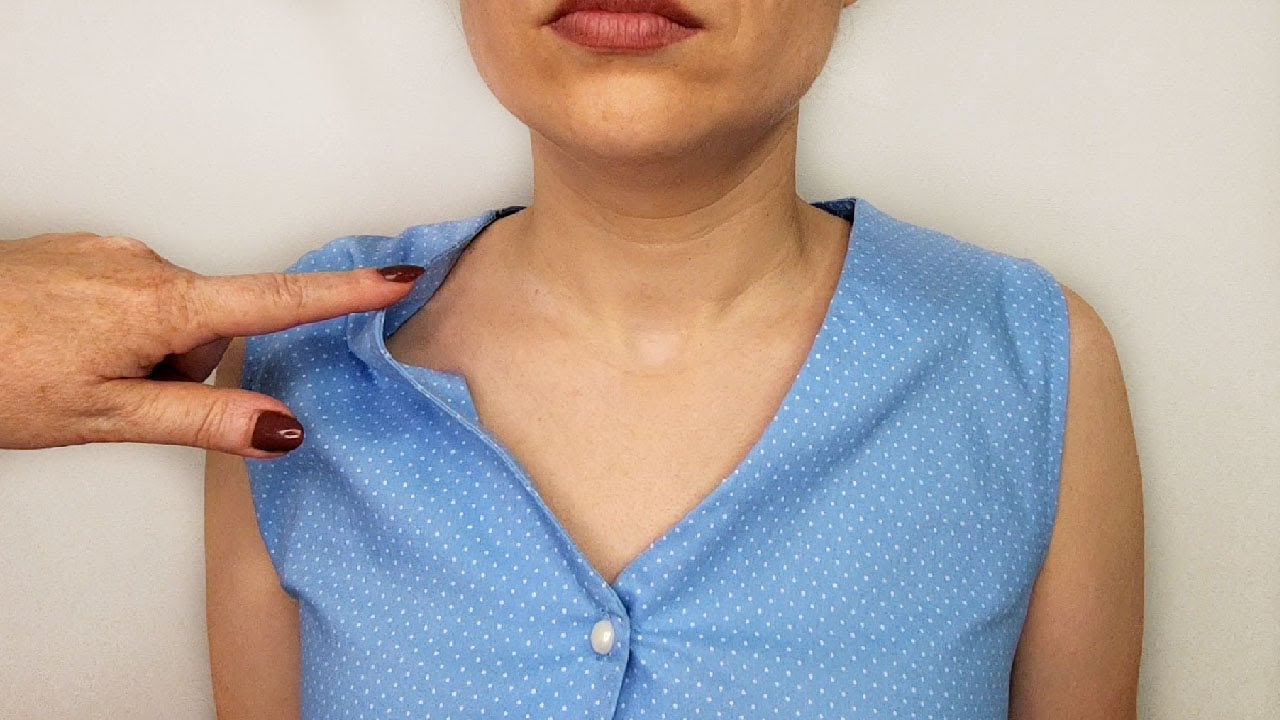 The secret of how to fix a mistake if the neck sticks out - YouTube