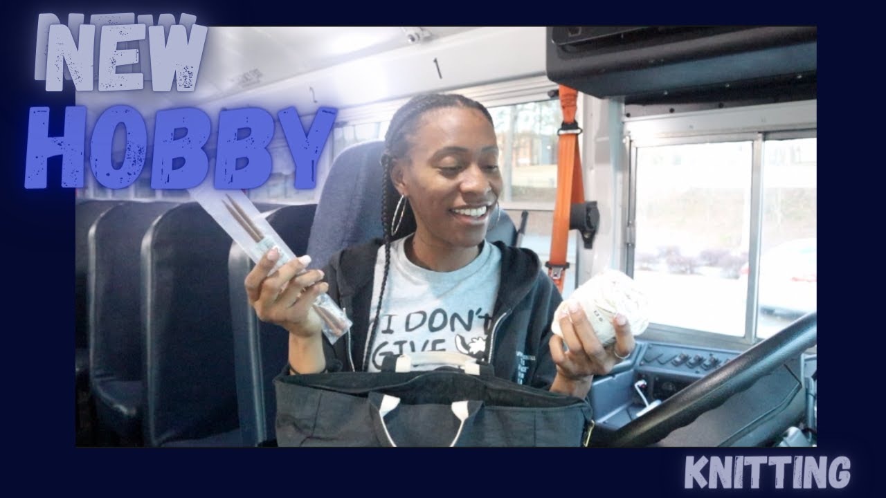 New Hobby | Knitting For A Beginner - YouTube