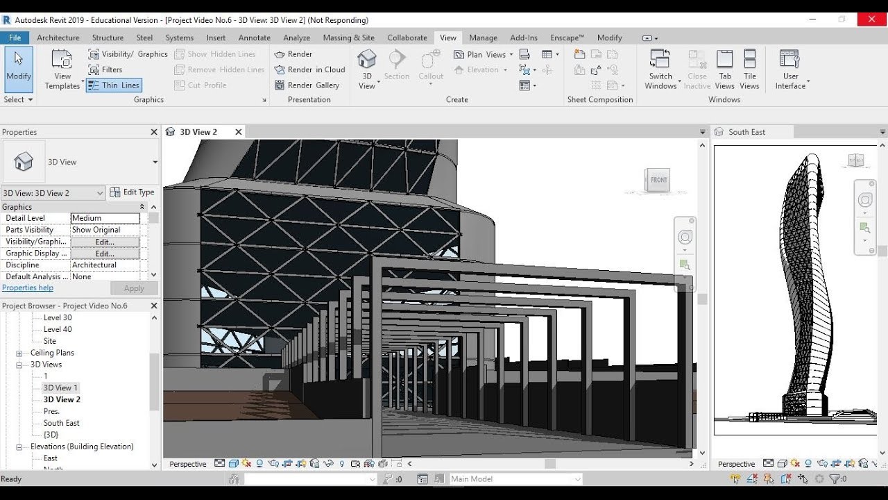 Final Revit Exam 1.6 _ 3D Views _ 2D Views and Cameras - YouTube