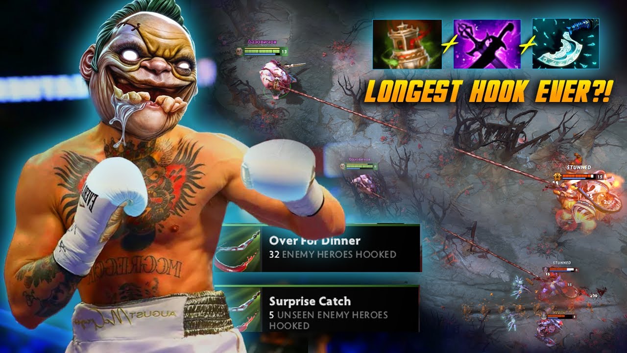 🔥INSANE 100% ACCURACY HOOK ! PUDGE HOOKING LIKE A PRO BOXER – SPEED ...