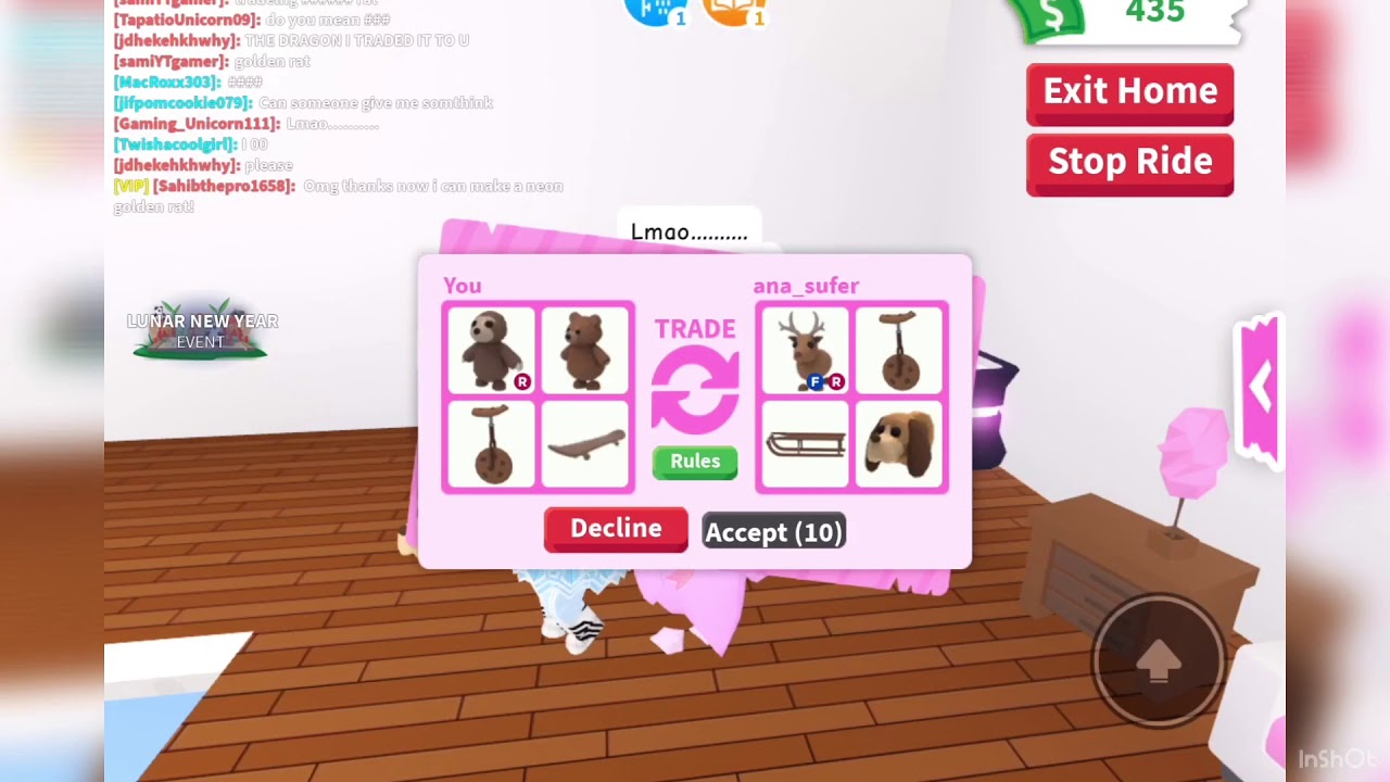 We tried the One Colour Trading Challenge!!! In Adopt Me Roblox - YouTube
