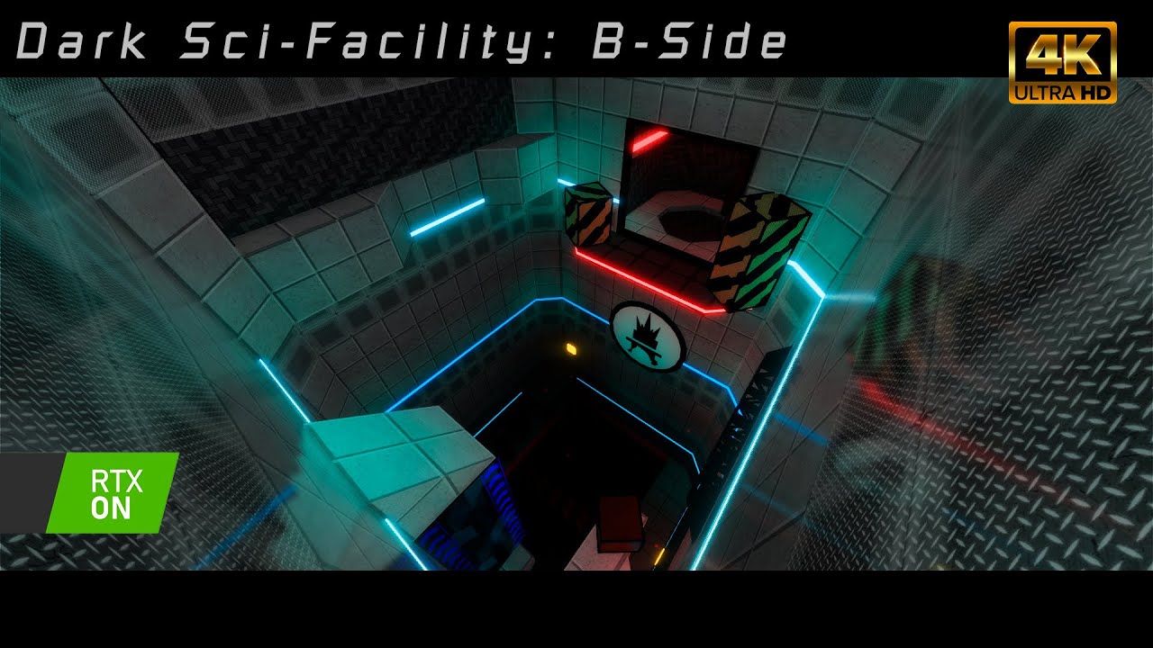 [FE2] Dark Sci-Facility: B-Side - Both Endings // RTX ON [4K] - YouTube