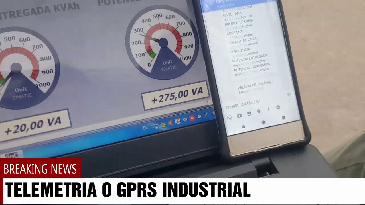 Sms scada 5 - YouTube