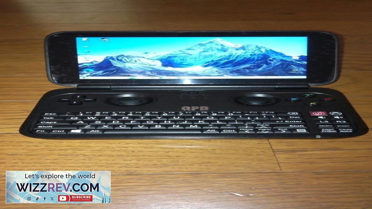 GPD WIN 1st Gen Z8750 5.5" Handheld PC Game Console Windows 10 - YouTube