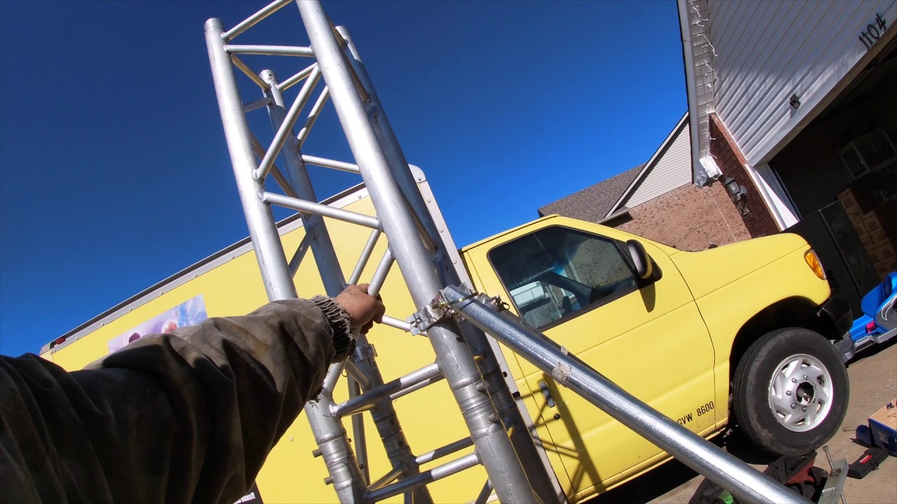 base tipo ground support tower - YouTube