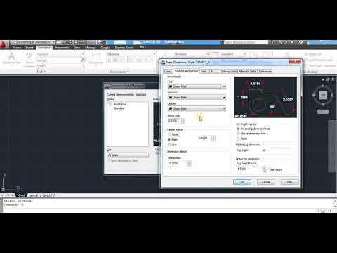 Dimension Style Manager in AutoCAD - YouTube