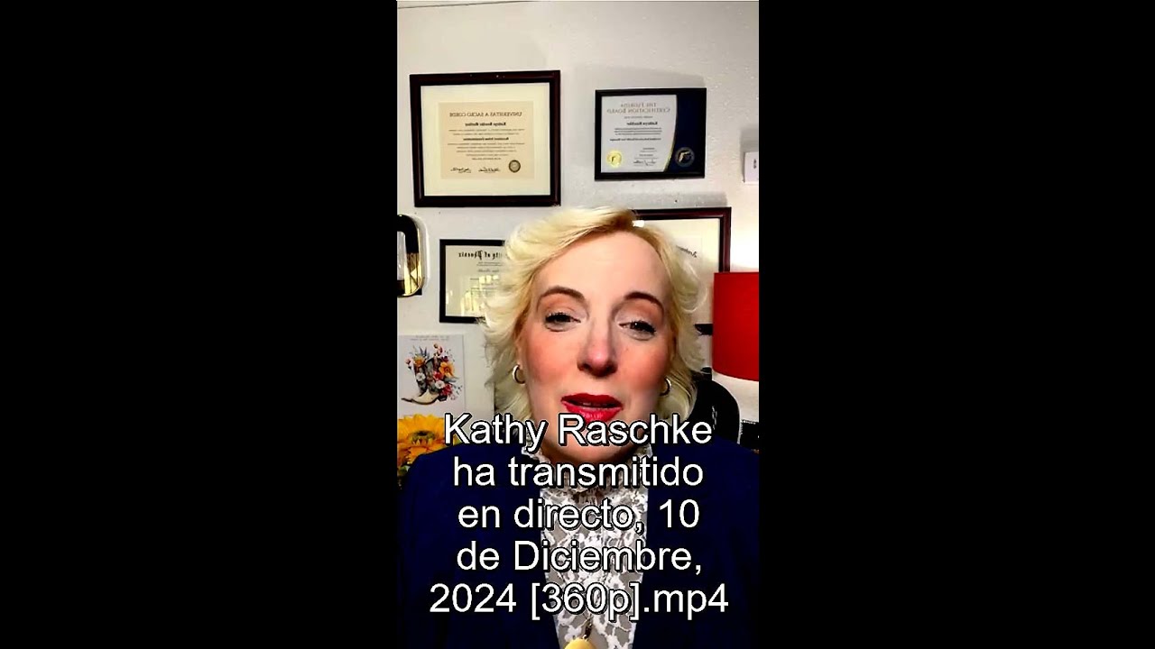 Kathy Raschke ha transmitido en directo, 10 de Diciembre, 2024 - YouTube