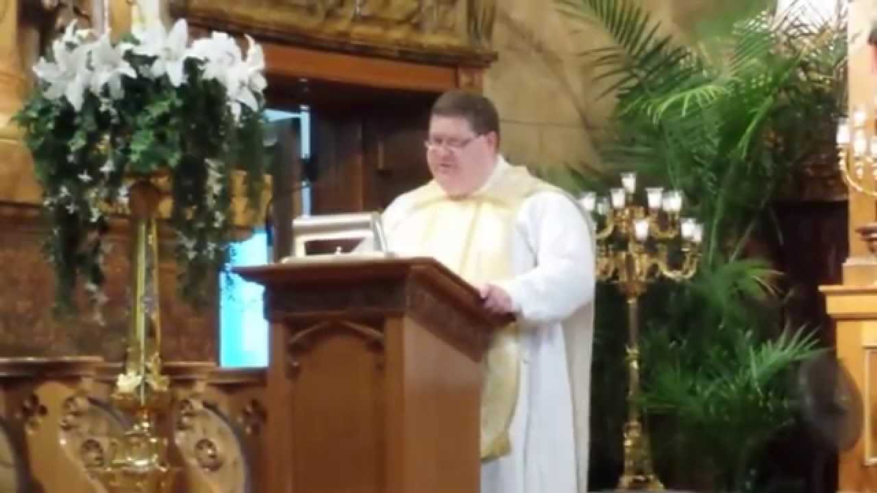 Fr. Scott Haynes, S.J.C. Homily, May 25 2014 - YouTube