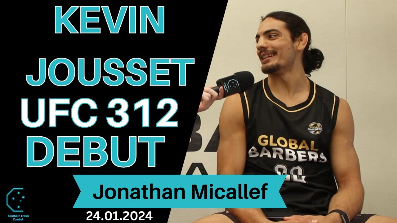 Jonathan Micallef - UFC 312, Kevin Jousset, UFC debut & more - YouTube