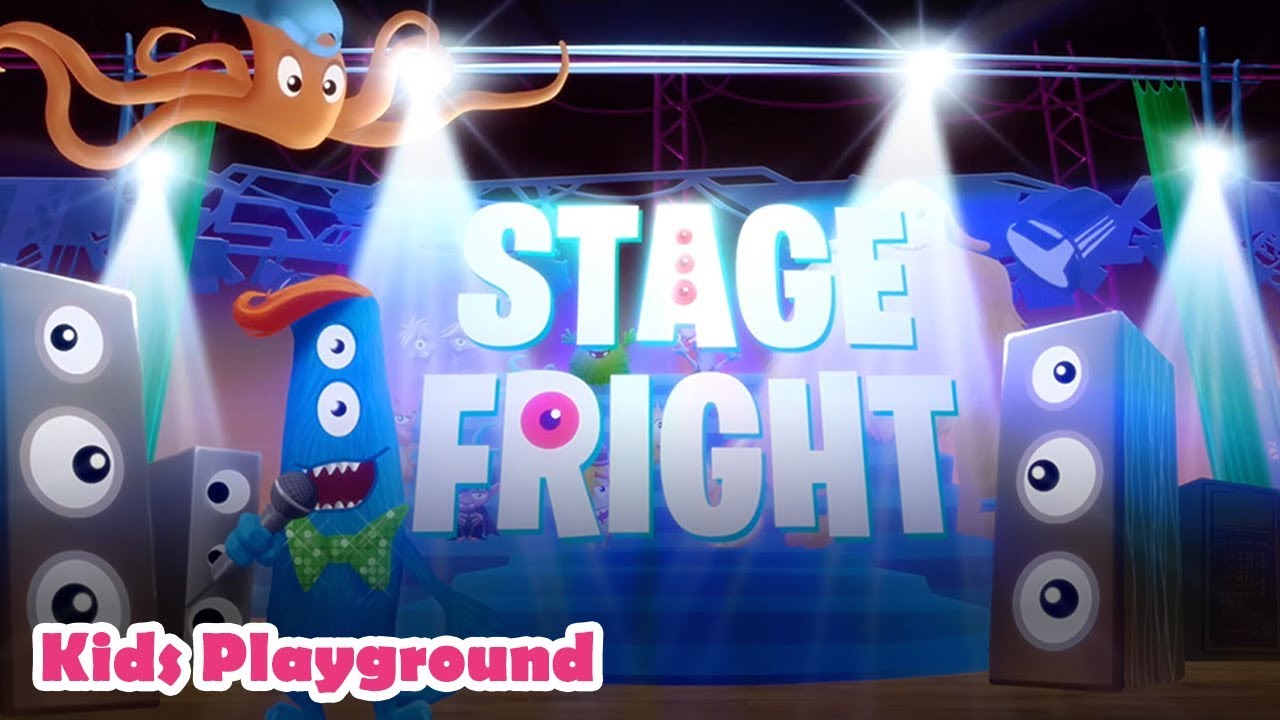 Stage Fright Monster singing competition game for kids aged 2 to 6 ...