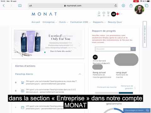 Faire une commande Flexship MONAT - YouTube