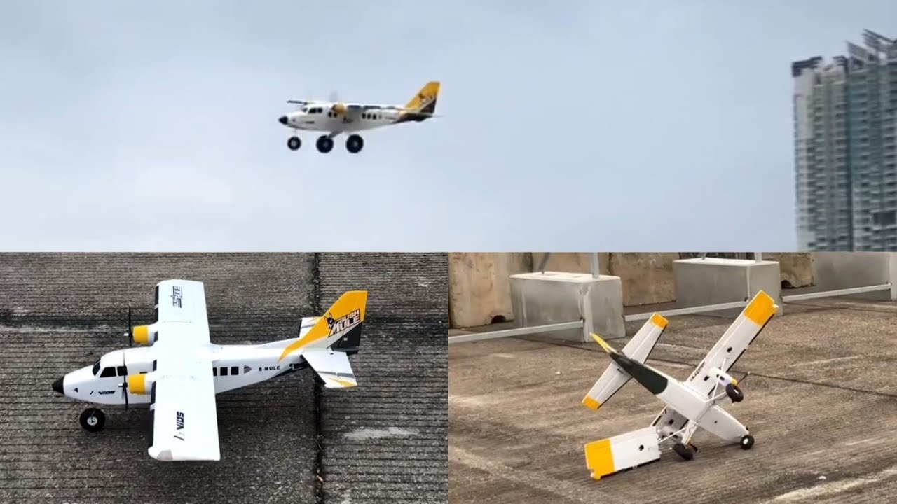HobbyKing AVIOS BushMule 1500mm maiden flight Crashed@HK KaiTak RC ...