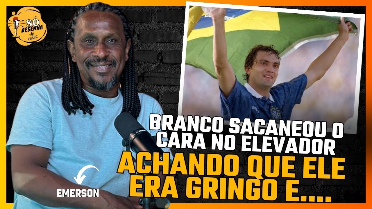 Emerson relembra as quebradas com Branco e Juninho Paulista no ...