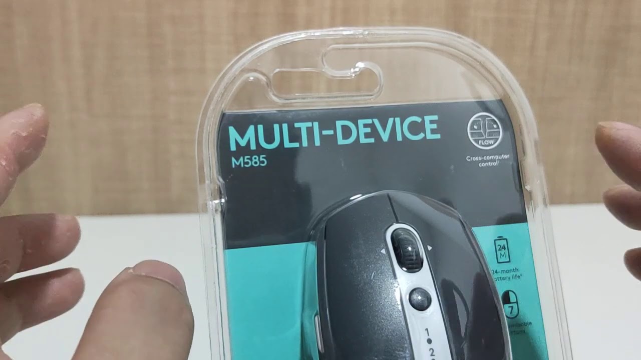 Logitech Mouse Wireless Multi Device M585 - YouTube