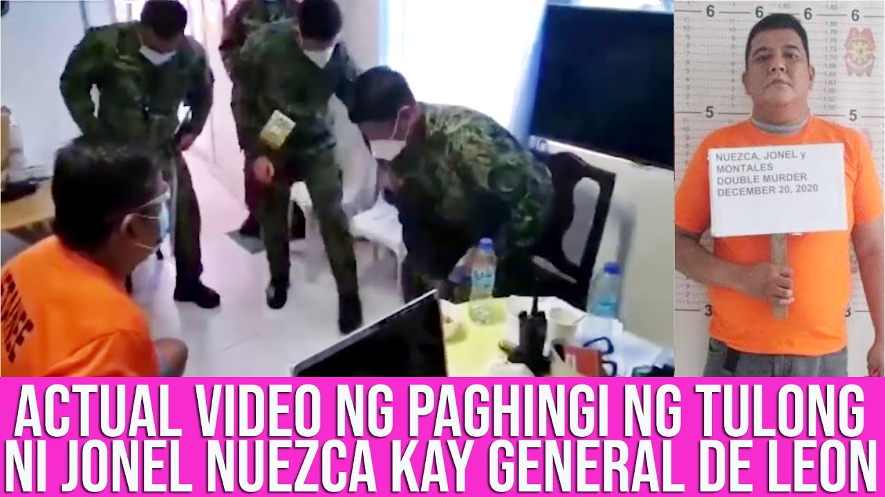 ACTUAL VIDEO Jonel Nuezca HUMIHINGI ng TULONG sa PULIS GENERAL!! - YouTube