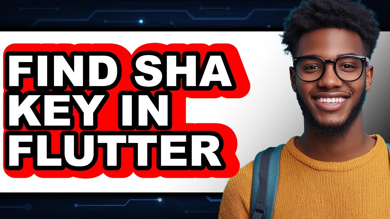 How to Find Sha Key in Flutter (only Way) - YouTube