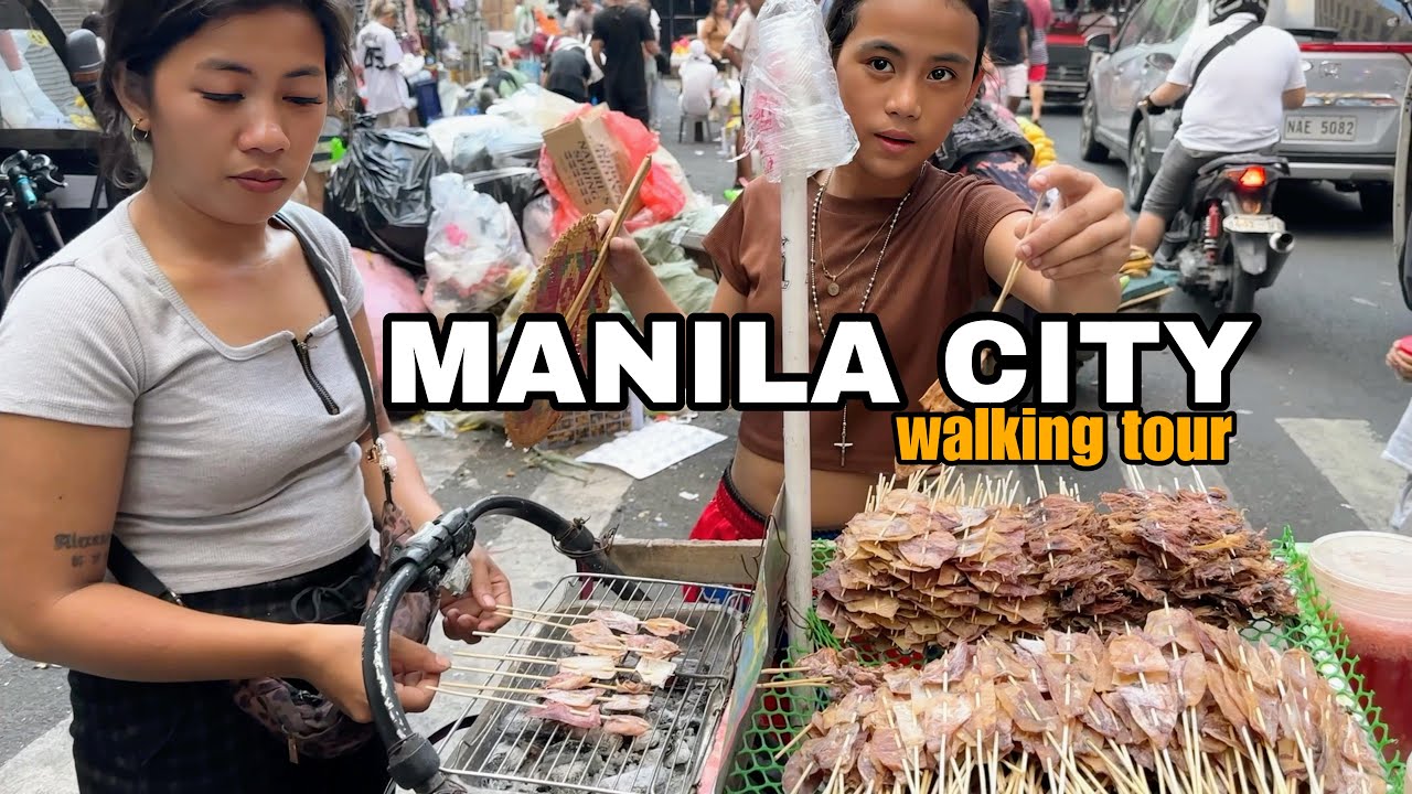 MANILA CITY,PHILIPPINES-walking tour in Divisoria Street Market [4k ...