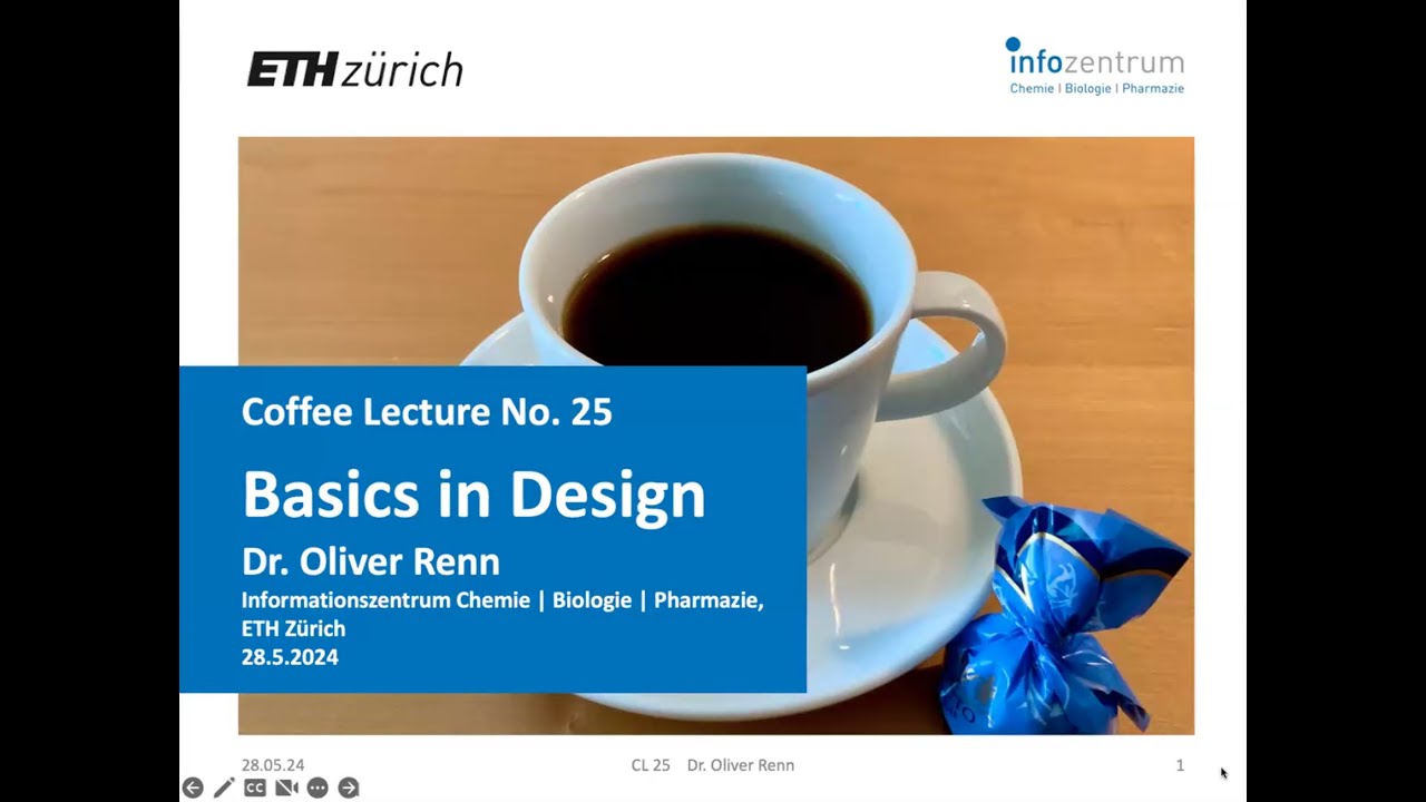 Basics in Design (Coffee Lecture no. 25) - YouTube