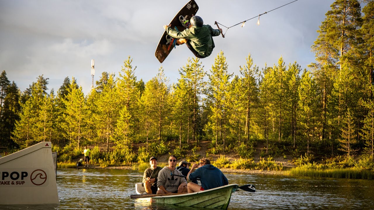 BACKFLIPPING over a BOAT on a wakeboard! - YouTube