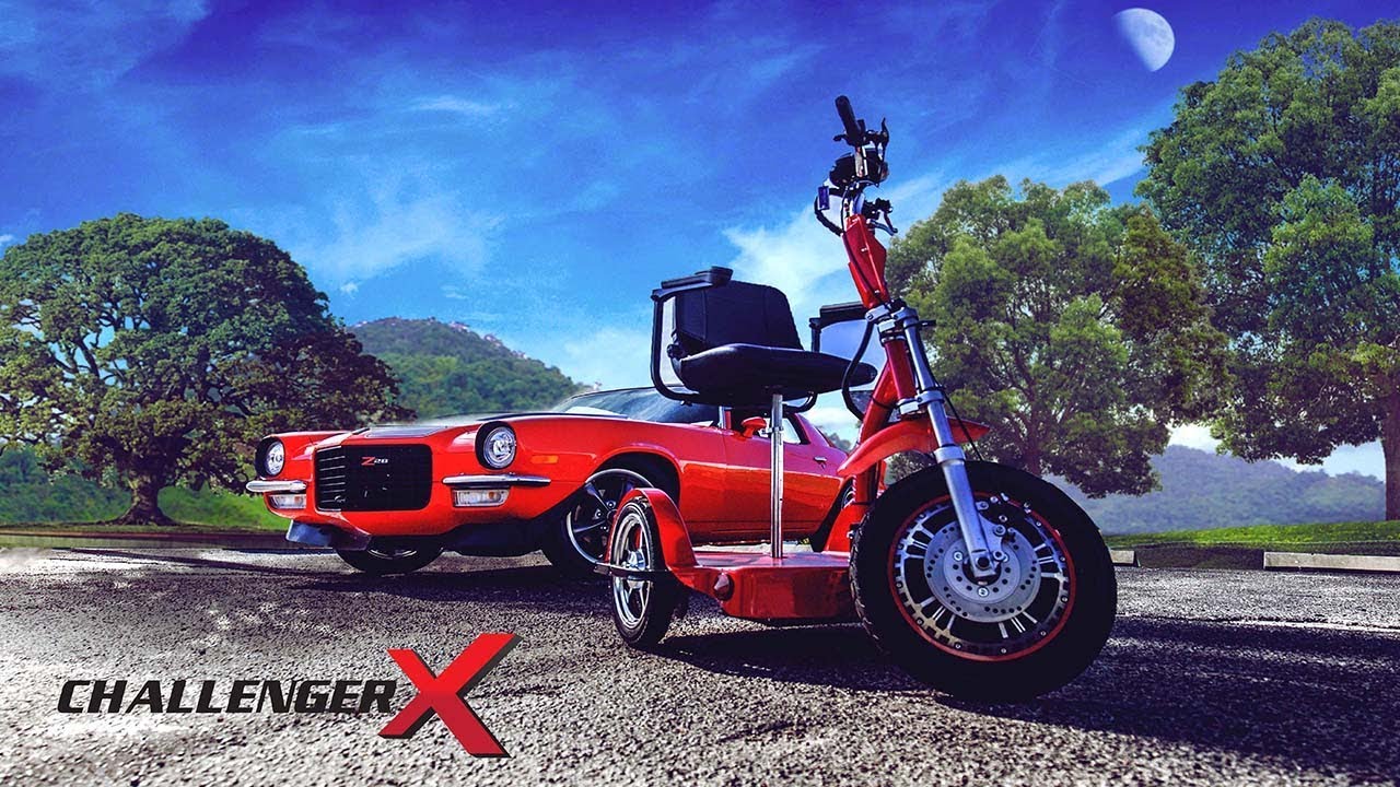 Challenger X 2018 next-gen Urban Power Recreational Scooter from Top ...