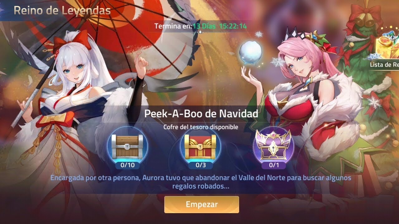 Mobile Legends: Adventure Reino de Leyendas - Peek-A-Boo de Navidad 🎄 ...