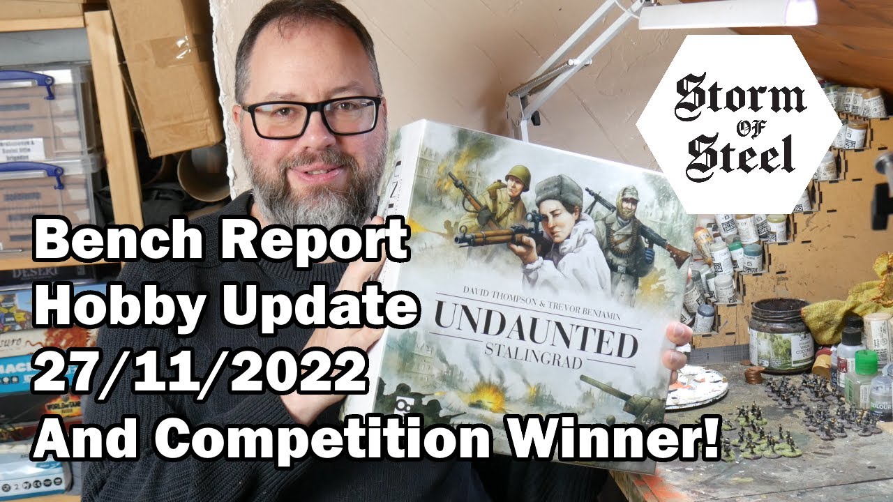 Bench Report Hobby Update 27/11/2022 And Competition Winner! | Storm of ...