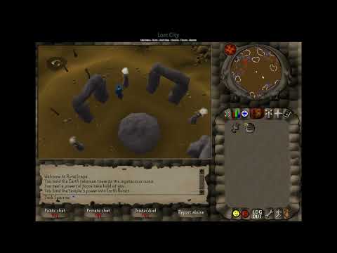 2004scape - Runecrafting earth runes - YouTube