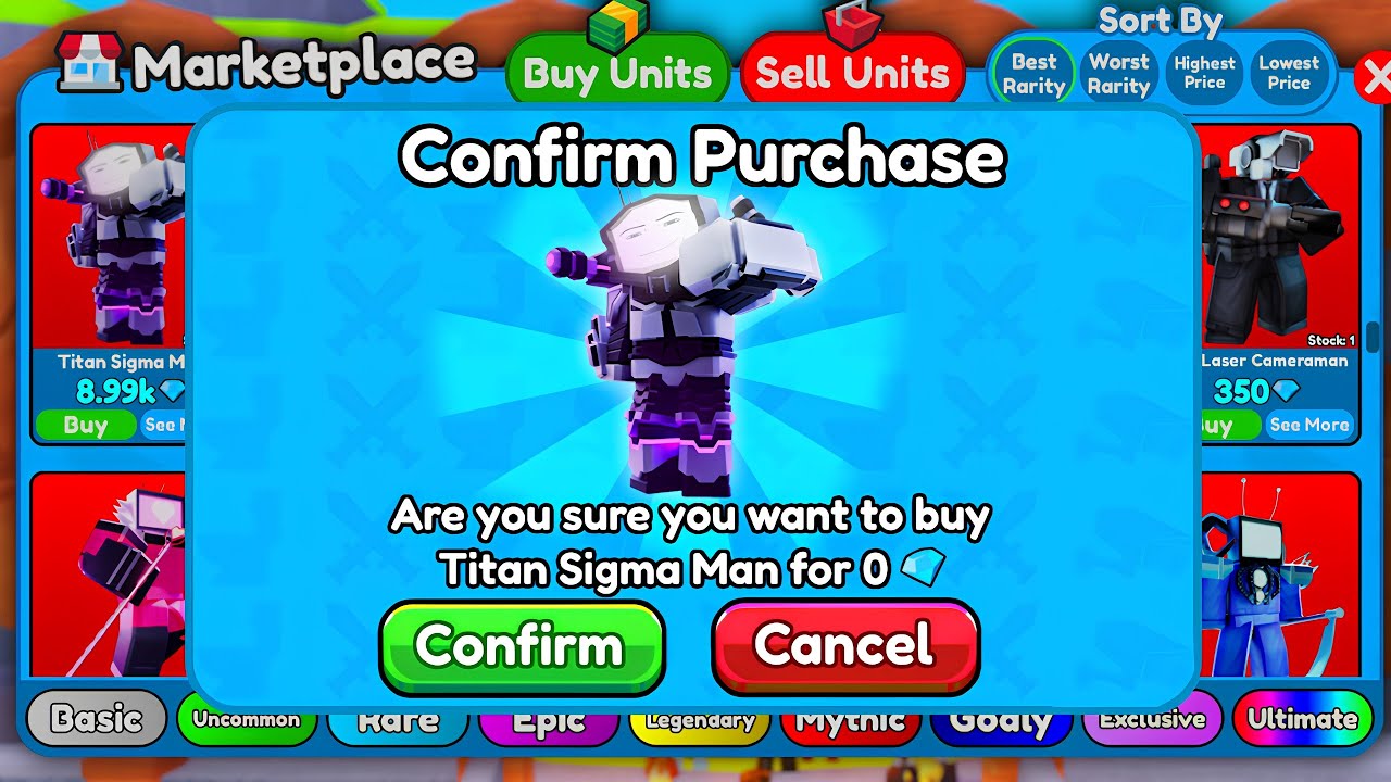 😱 APRIL'S UPDATE! 🔥 I BOUGHT TITAN SIGMA MAN FOR *0* GEMS! 💎Toilet ...