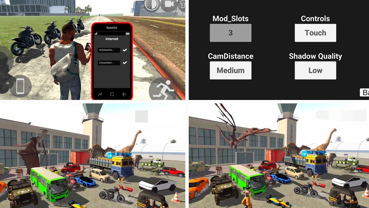 New Update Mod Slots+Cheat Code Mode USe | Indian Bikes Driving 3d ...